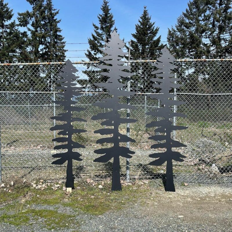 Oversized Sitka Trees – Electron Metalworks Ltd.