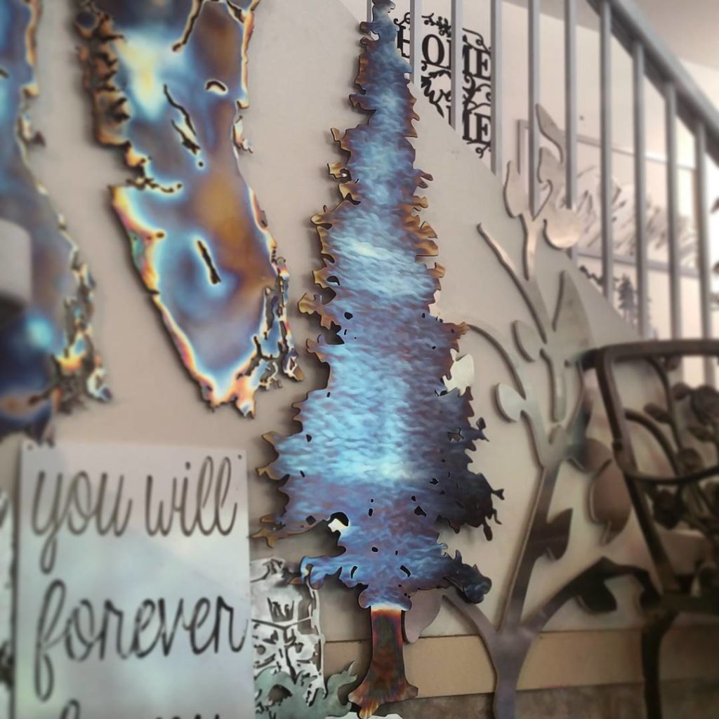 4′ Stainless Redwood Tree – Electron Metalworks Ltd.