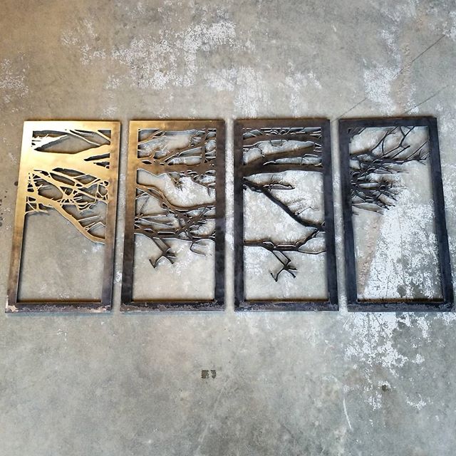 Tree Wall Panel II - Electron Metalworks Ltd.