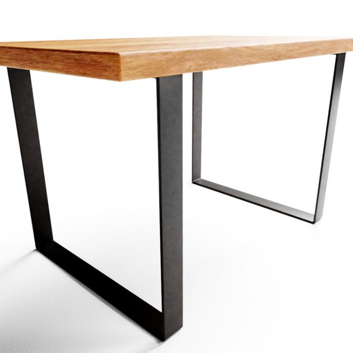 90 Degree Flat Bar Leg - Large Version - Electron Metalworks Ltd.